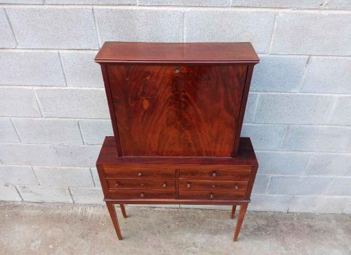 Mueble Auxiliar antiguo estilo Art Decó. Escritorio Secreter antiguo ...